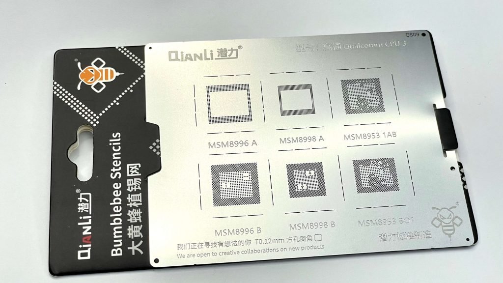 Qualcomm CPU3 QS09 QiAnLi - mobilestencil